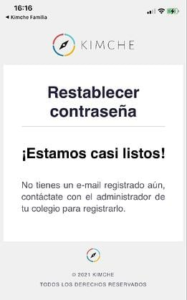 Kimche Familia - Ingreso apoderados - KIMCHE